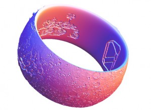 3D Printed Steel Ring With Mars Surface | 3D Printing Blog | i.materialise