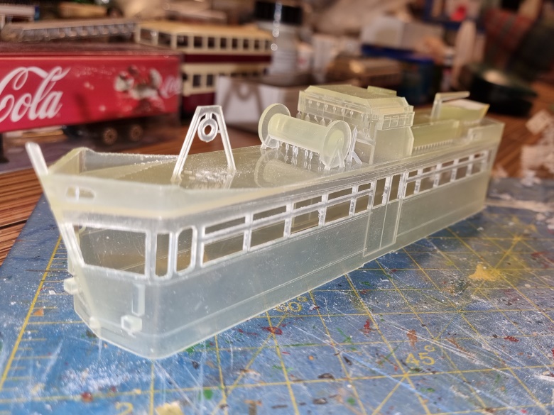 OO scale Blackpool Trawler Tram 737 | 3D Printing Shop | i.materialise