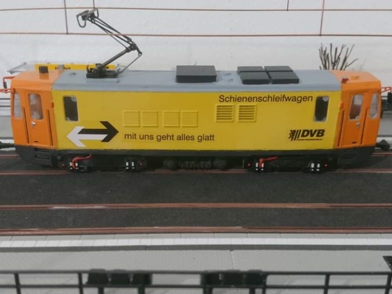 Windhoff Dresden SF50 Schienenschleifwagen H0 Gehäuse Strassenbahn | 3D ...