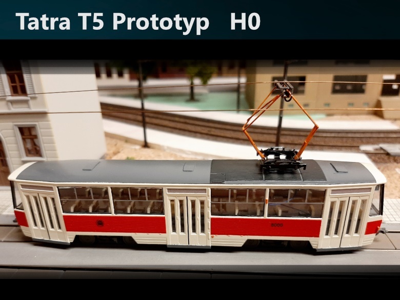 Tatra T5 prototyp H0 | 3D Printing Shop | i.materialise