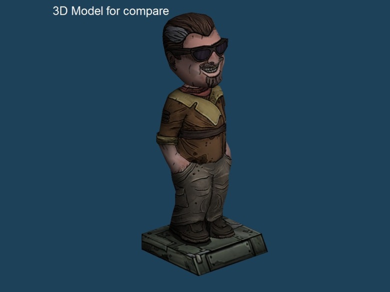 Borderlands Marcus Figurine | 3D Printing Shop | i.materialise