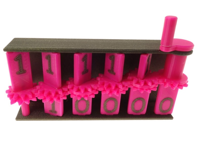 Gray Code Counter 3D Printing Shop I materialise